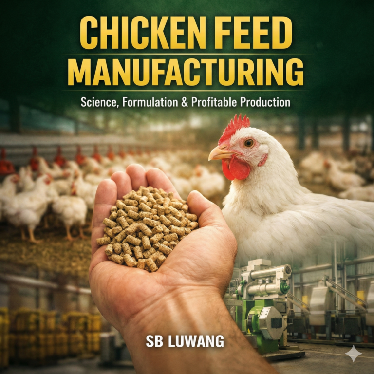 Chicken Feed Manufacturing Science, Formulation & Profitable Production ...