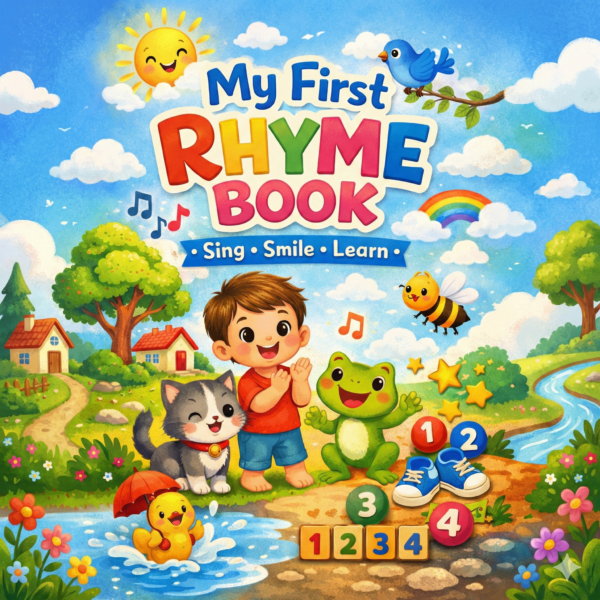 My First Rhyme Book Fun & Easy Nursery Rhymes for Toddlers and ...